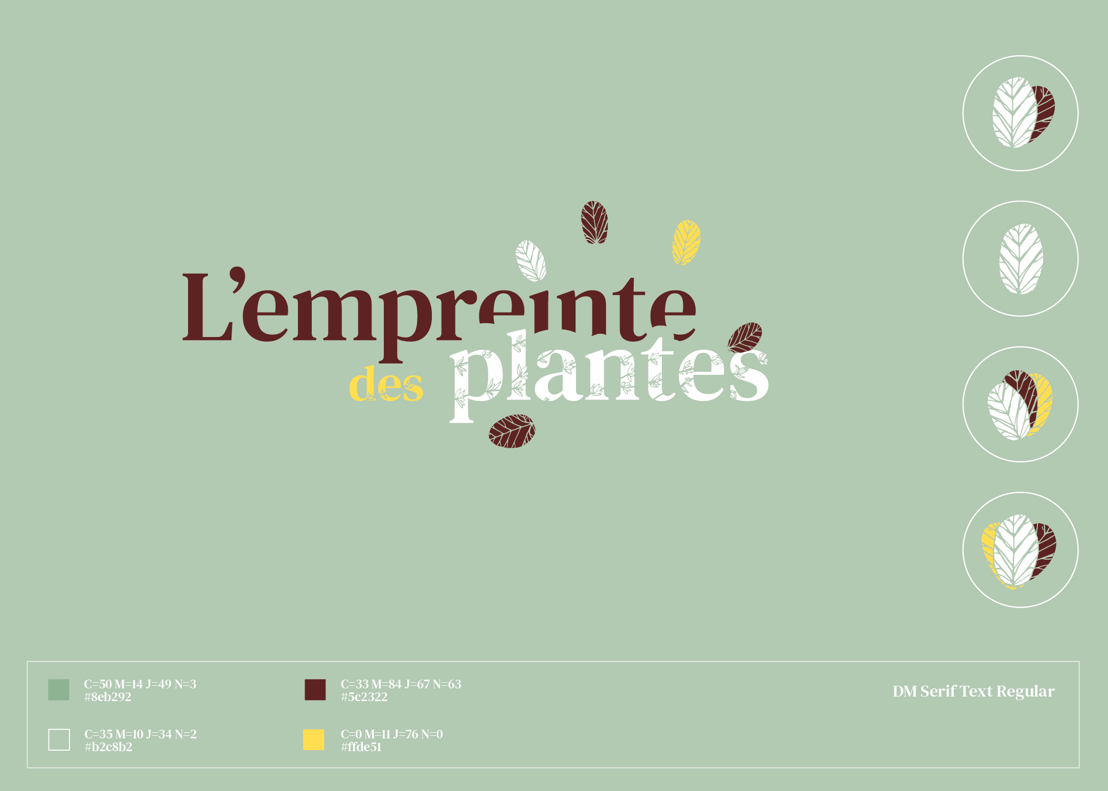 Identité visuelle pour les commerçants I Dôriane (Alsace)